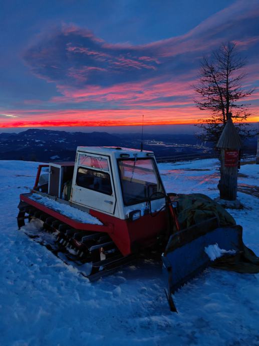 Ratrak prinoth p4, 1971 l.