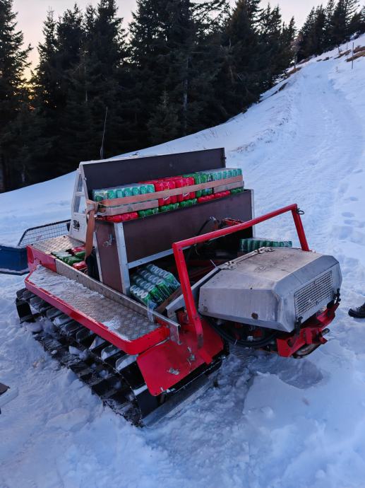 Ratrak prinoth p4, 1971 l.