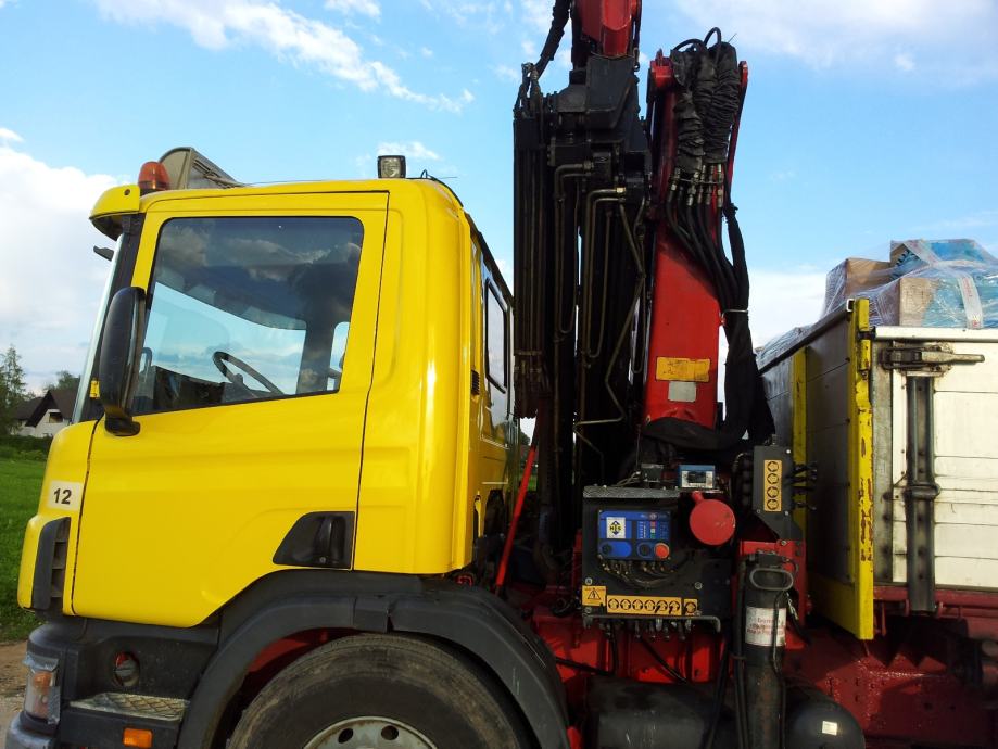 Scania p94 310 30.000eur+DDV - DVIGALO 24m + daljinec + kiper, 1998 l.