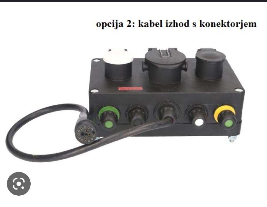 elektro doza za tovorne prikolice