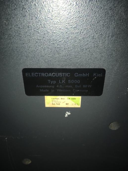 Elac LK 5000 zvocniki