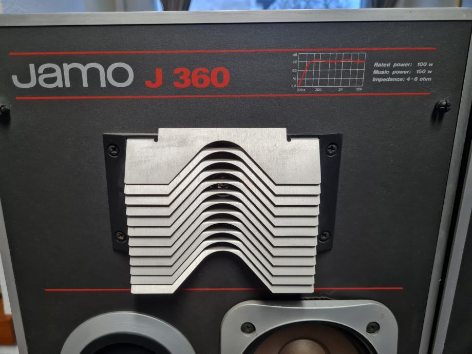 JAMO J 360, trosistemski zvočniki, 100/150 W