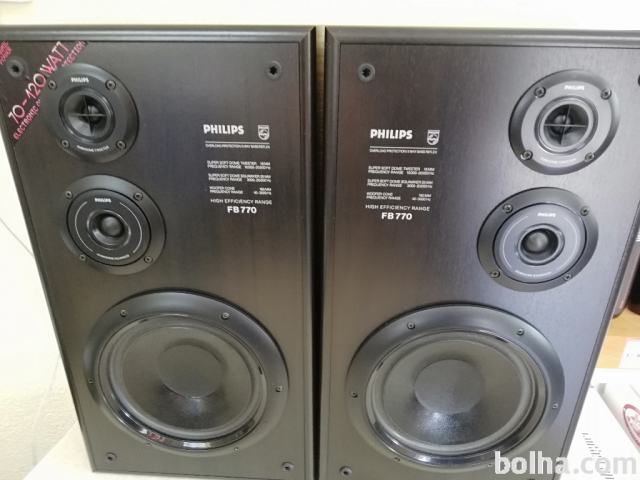 PHILIPS FB 770, trosistemski zvočniki, 70/120 W
