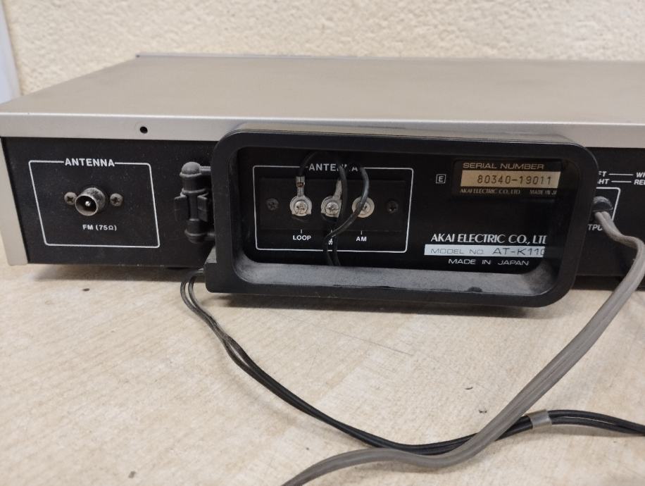 AKAI AT-K110, tuner, vintage