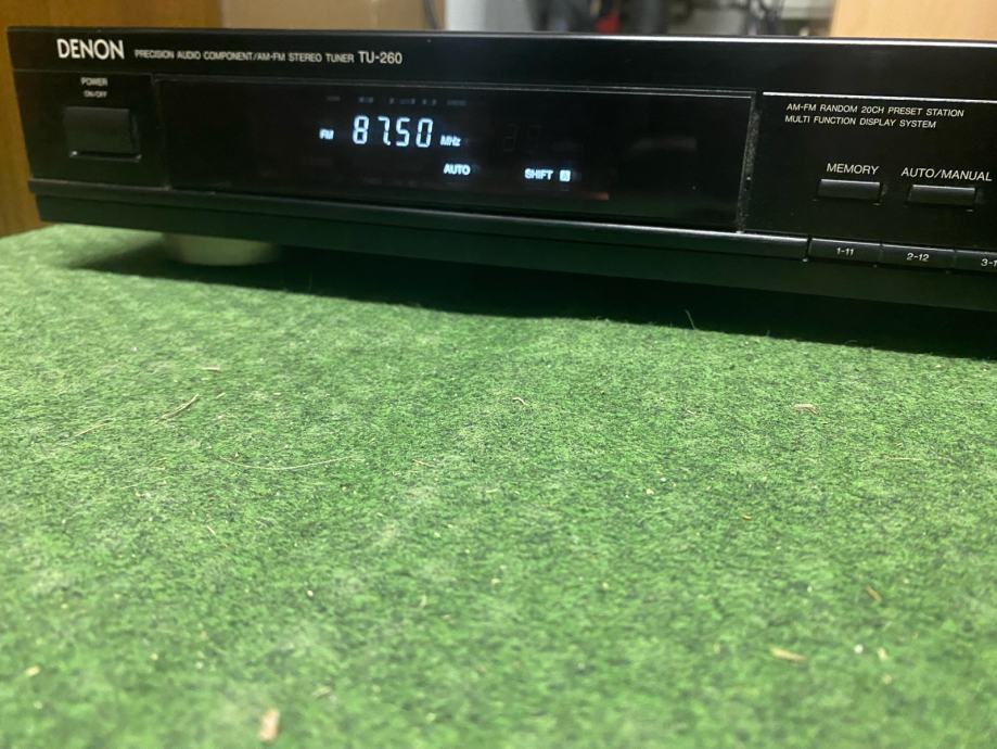 Denon TU-260 stereo FM/AM tuner