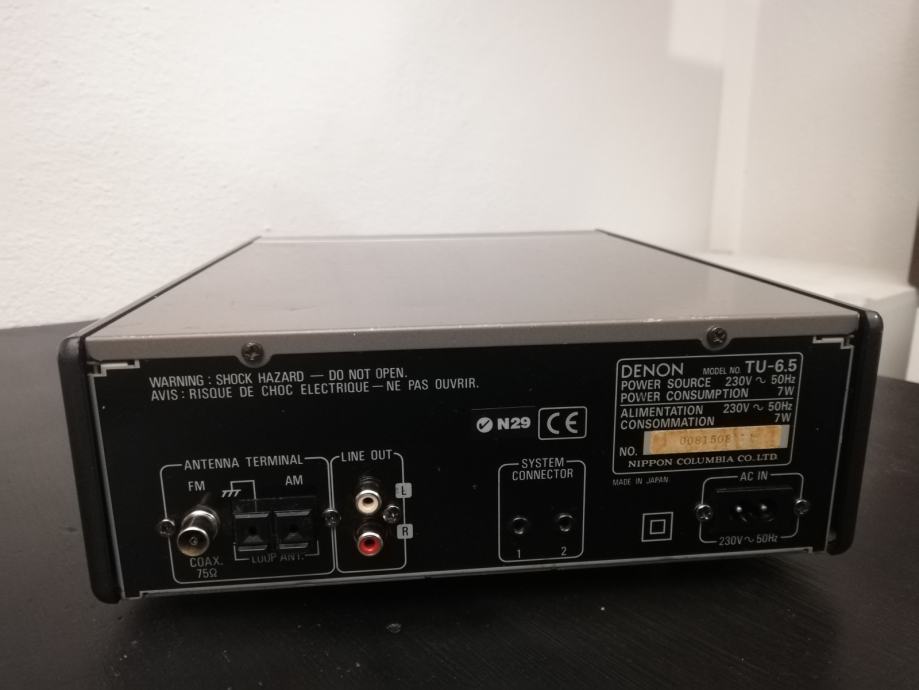 Denon TU-6.5 RDS Tuner