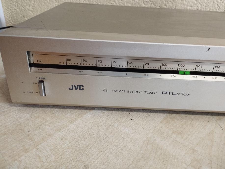 JVC T-X3, tuner, vintage