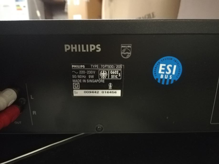 Philips RDS Tuner 900 Series FT930