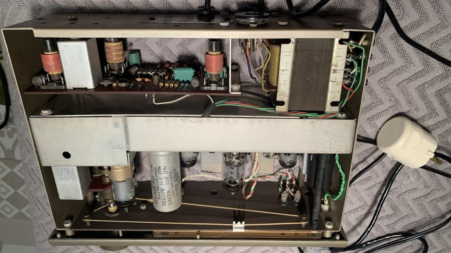 QUAD FM II lampni tuner, FM, 2 kosa.