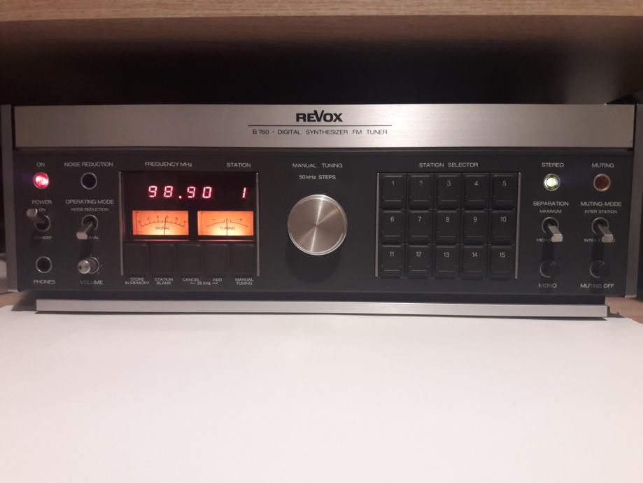 Revox B-760 vrhunski vintage tuner