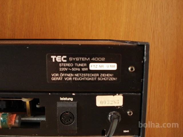 tuner TEC SYSTEM 4002