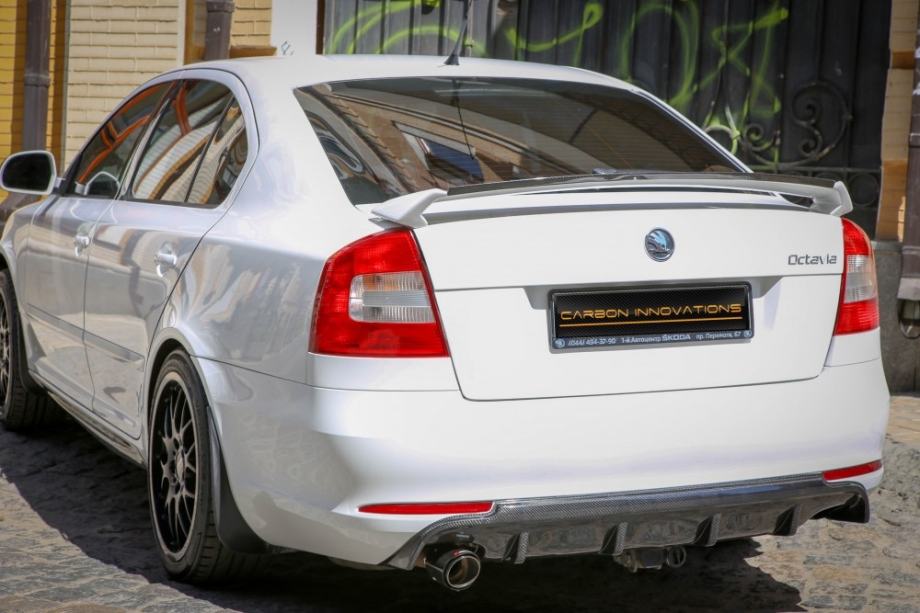Octavia II 2 Zadnji Spoiler VRS