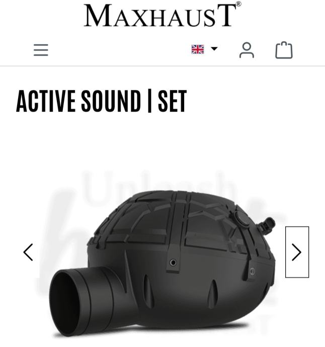 MAXHAUST Active Sound Booster kit - Deep speaker & High speaker