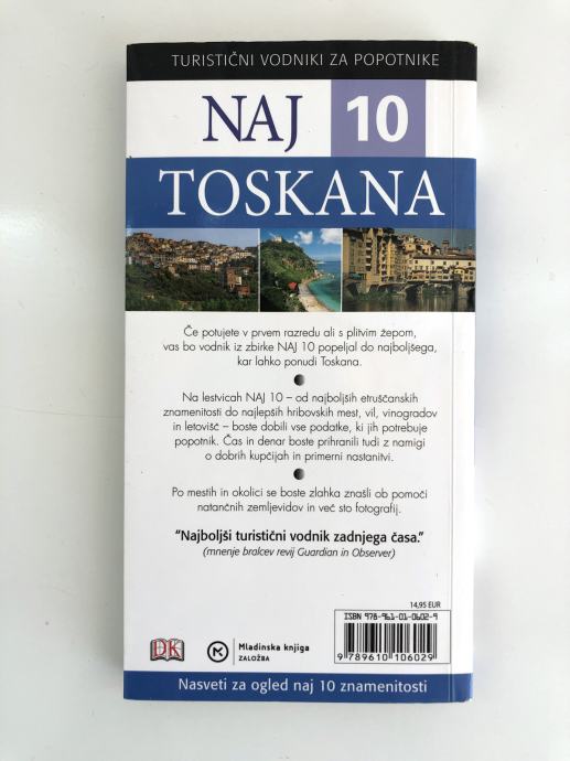 Turistični vodnik za popotnike - NAJ 10 TOSKANA