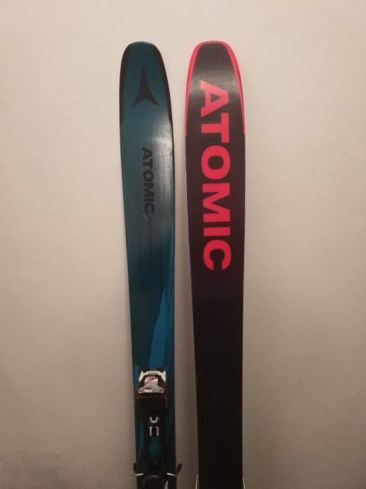 Smuči Atomic Backland 117 + vezi Marker F10 Tour