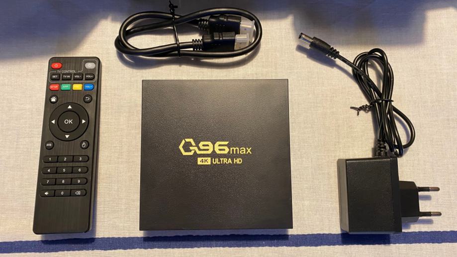 4K Android 10 TV Box Q96 MAX, 2GB RAM, 16GB shranjevanje