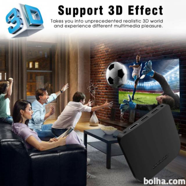 Android smart TV BOX predvajalnik PAMETNA televizija 4K EON NEO TV2GO