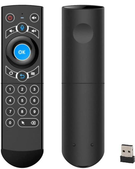 Daljinci za Android box -e z številčnico prostorsko miško osvetlitvijo