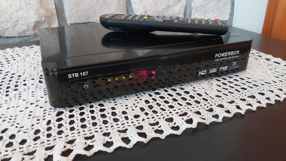 DVB-C sprejemnik Powerbox HD STB-107 Conax, USB, HDMI