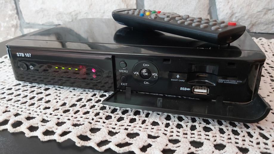 DVB-C sprejemnik Powerbox HD STB-107 Conax, USB, HDMI