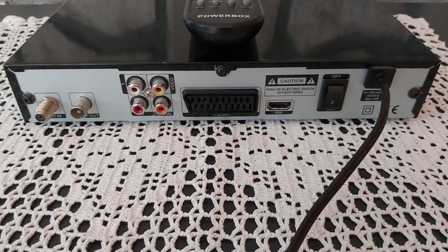 DVB-C sprejemnik Powerbox HD STB-107 Conax, USB, HDMI