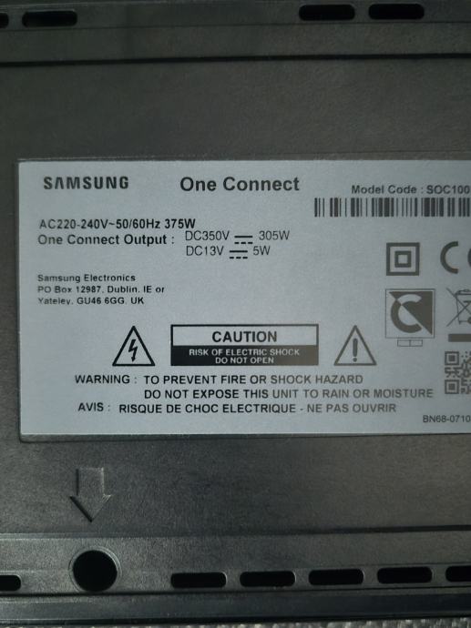 Samsung one connect box in one connect kabel