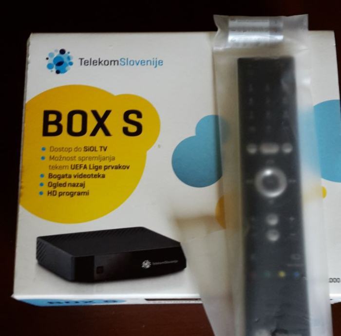 Siol box Netgem N7700 + univerzalen daljinec zapakiran nikoli rabljen