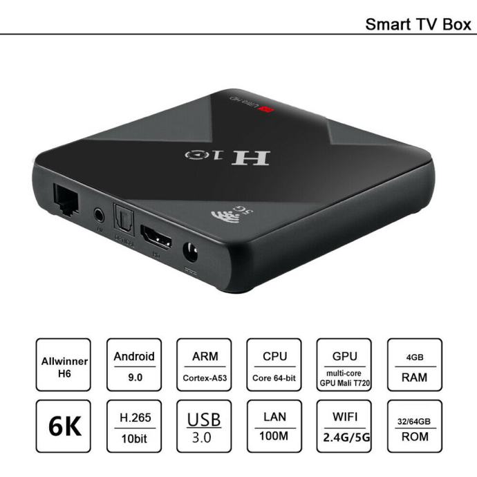 TV BOX Android SMART TV pametna televizija 4/64 G MODEL 2020! IZJEMEN!