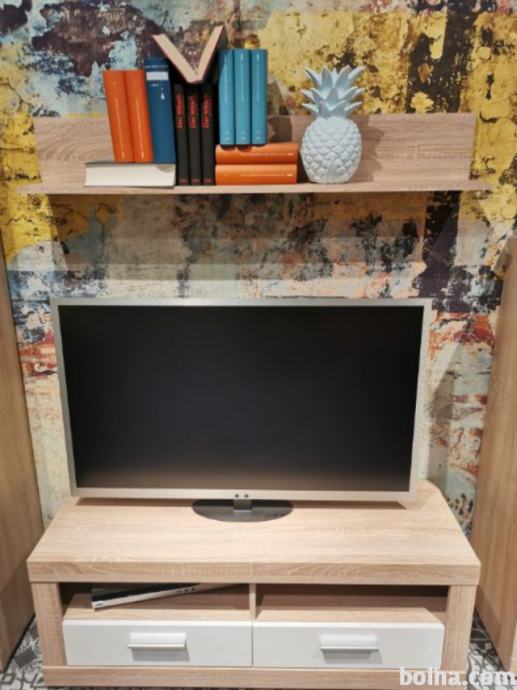 TV omara hrast sonoma + polica