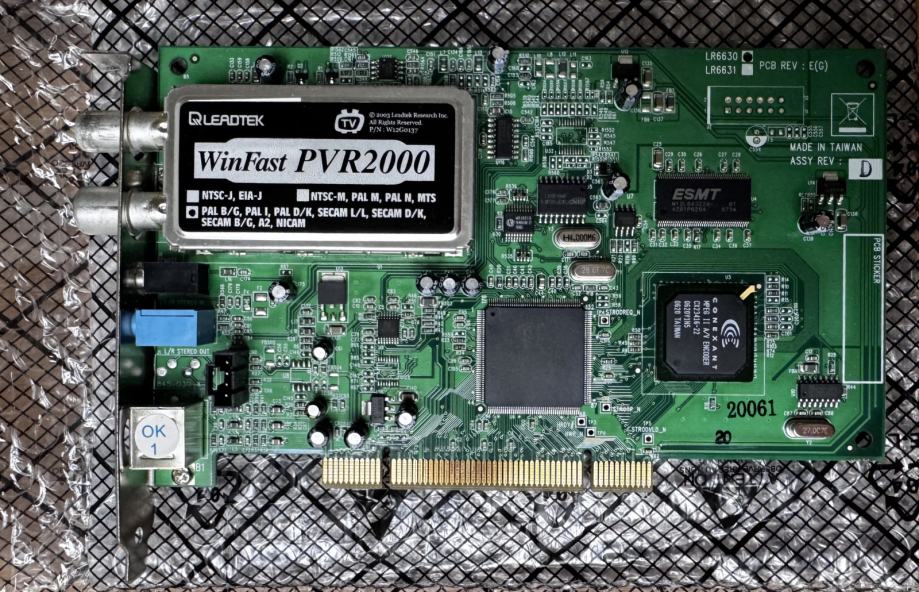 TV kartica WinFast PVR2000 Leadtek
