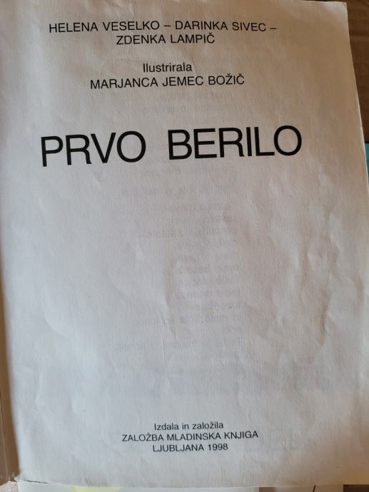 Prvo berilo