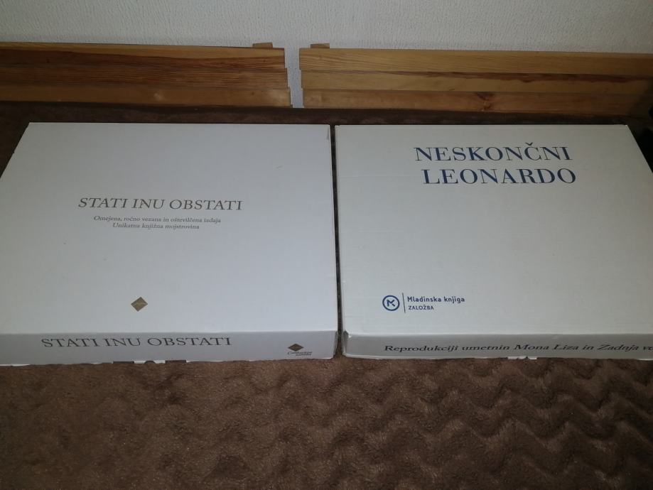 Neskončni Leonardo + Stati Inu Obstati - omejeni seriji; za zbiratelje