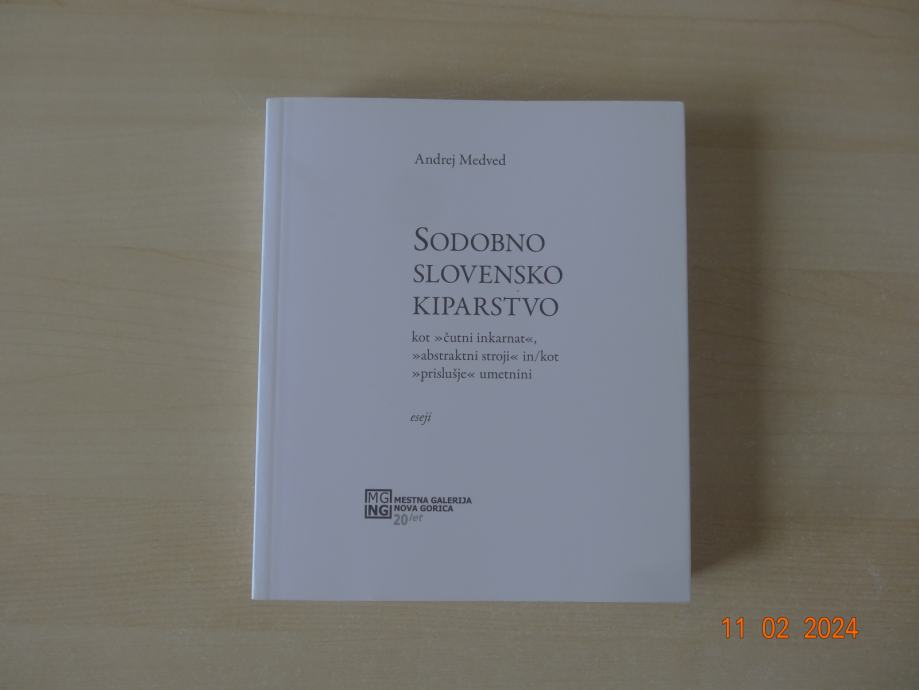 SODOBNO SLOVENSKO KIPARSTVO Andrej Medved