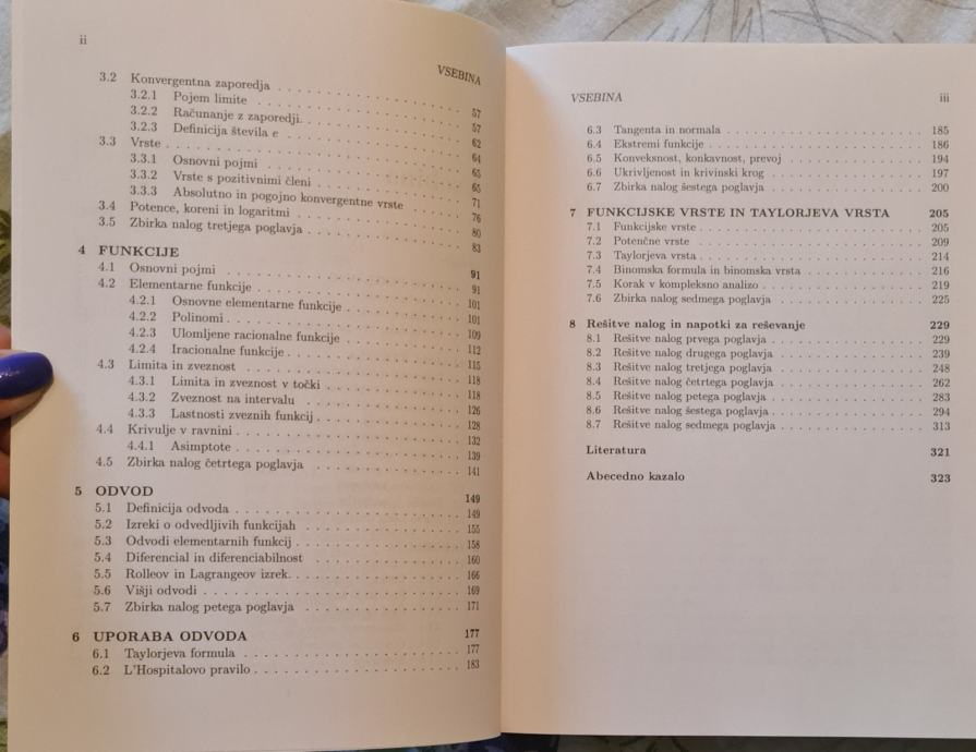 Analiza 1, M. Brešar, B. Brešar