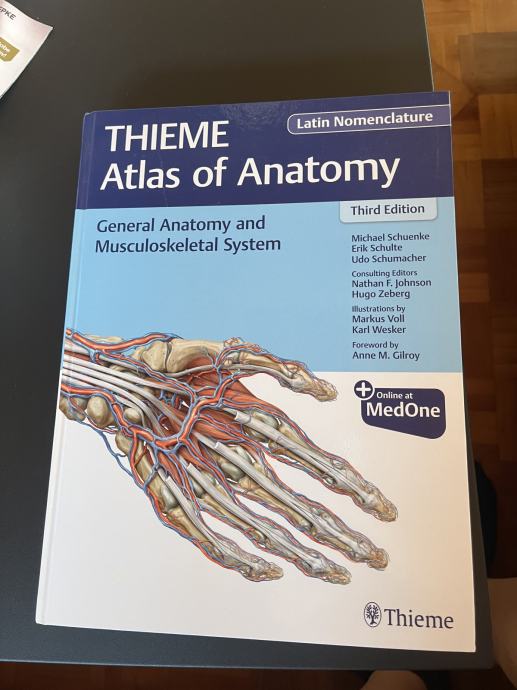 Anatomski atlas Thieme Atlas of Anatomy