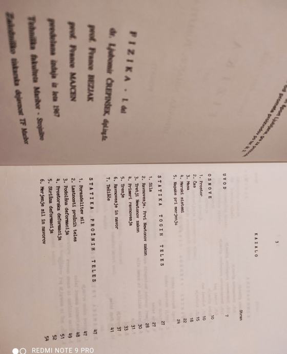 Izpitne naloge iz fizike z rešitvami+ Fizika 1. del