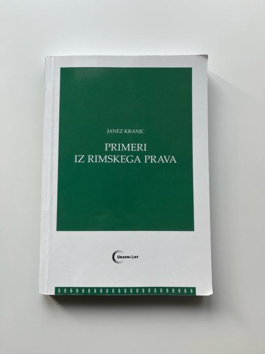 Knjiga Primeri iz rimskega prava