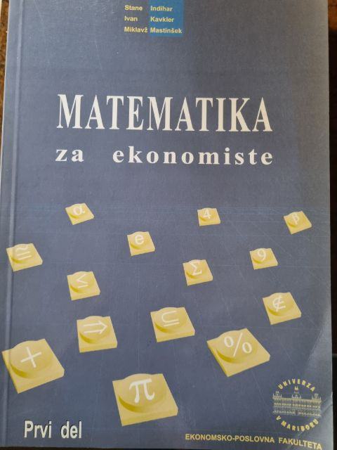MATEMATIKA ZA EKONOMISTE