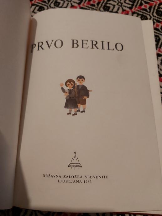 Prvo berilo, rdeče, 1963