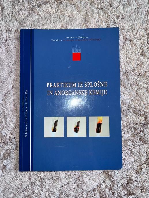 PRAKTIKUM IZ SPLOŠNE IN ANORGANSKE KEMIJE(UL FFA/UL FKKT)+poročila vaj