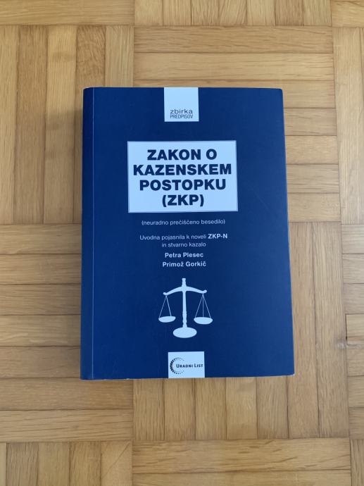 Zakon o kazenskem postopku z uvodnimi pojasnili