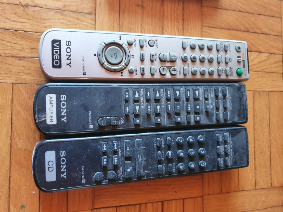 Daljinski upravljalec, daljinec Philips, Sony, Samsung,...