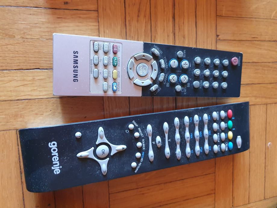 Daljinski upravljalec, daljinec Philips, Sony, Samsung,...