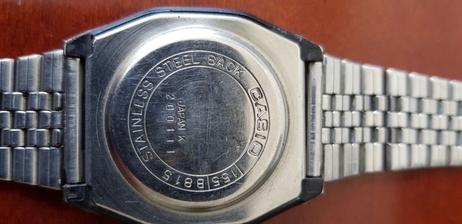 X 16.9.2021 Japonska ročna digitalna ura CASIO Lithium Quartz, iz 1980