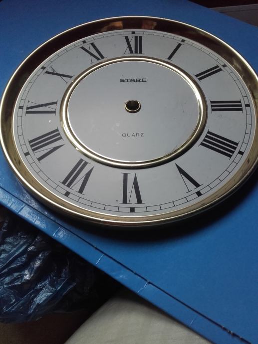 Kovinski številčnik za stensko uro