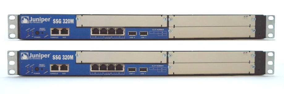 2x Požarna pregrada/Firewall Juniper SSG 320M