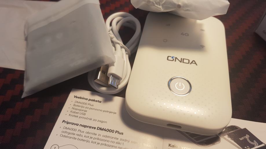 4G LTE prenosni Wi-Fi modem ONDA DM4000 Plus (nov)