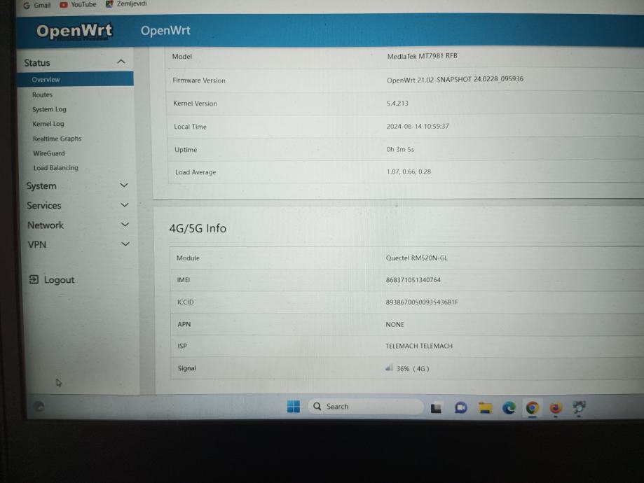 5G Router/CPE, SIM, Wifi6 3000Mbps,Openwrt