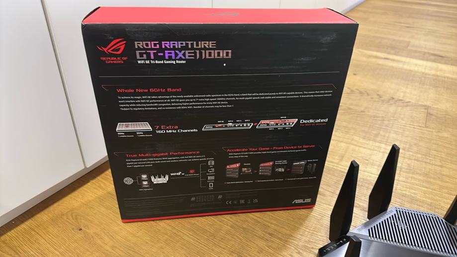 Asus Gaming router ROG Raptor GT-AXE11000