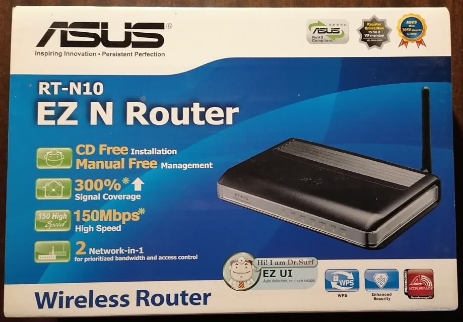 ASUS ROUTER EZ N RT-N10